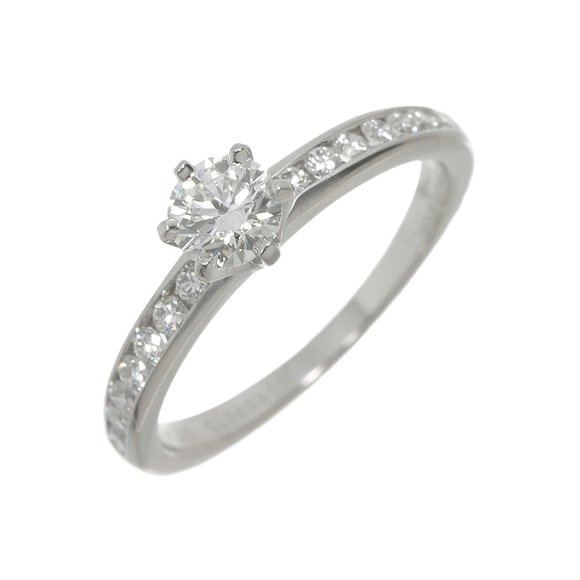 Tiffany & Co. | Jewelry | Tiffany Co Solitaire Diamond 4ct Gvvs13ex ...